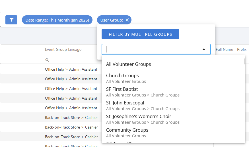 Quickly Create and Analyze Reports with VolunteerHub