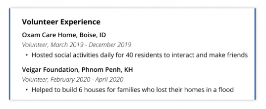 How to Write About Volunteering on Your Resume - VolunteerHub