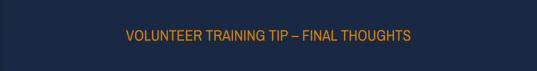 Volunteer Training Tips: 4 Easy to Implement Strategies | VolunteerHub