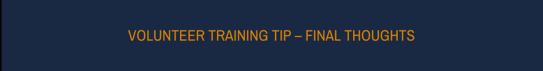 Volunteer Training Tips: 4 Easy to Implement Strategies | VolunteerHub